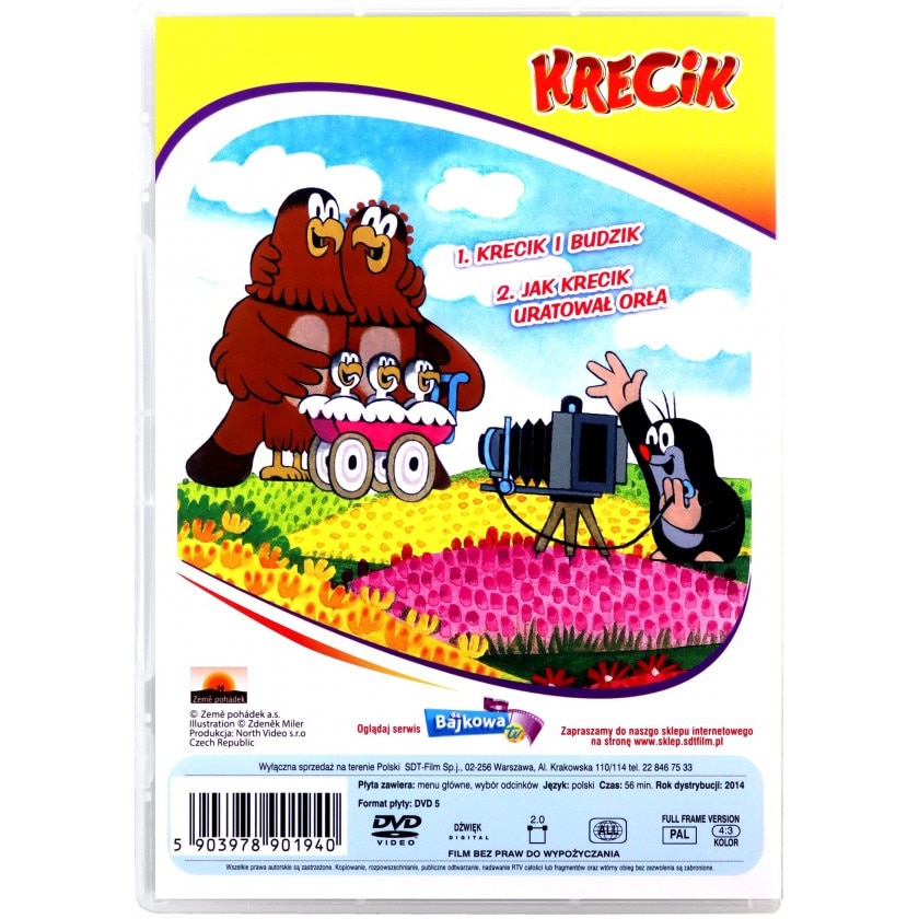 Krecik: Jak Krecik Uratował Orła [DVD] - eMAG.hu