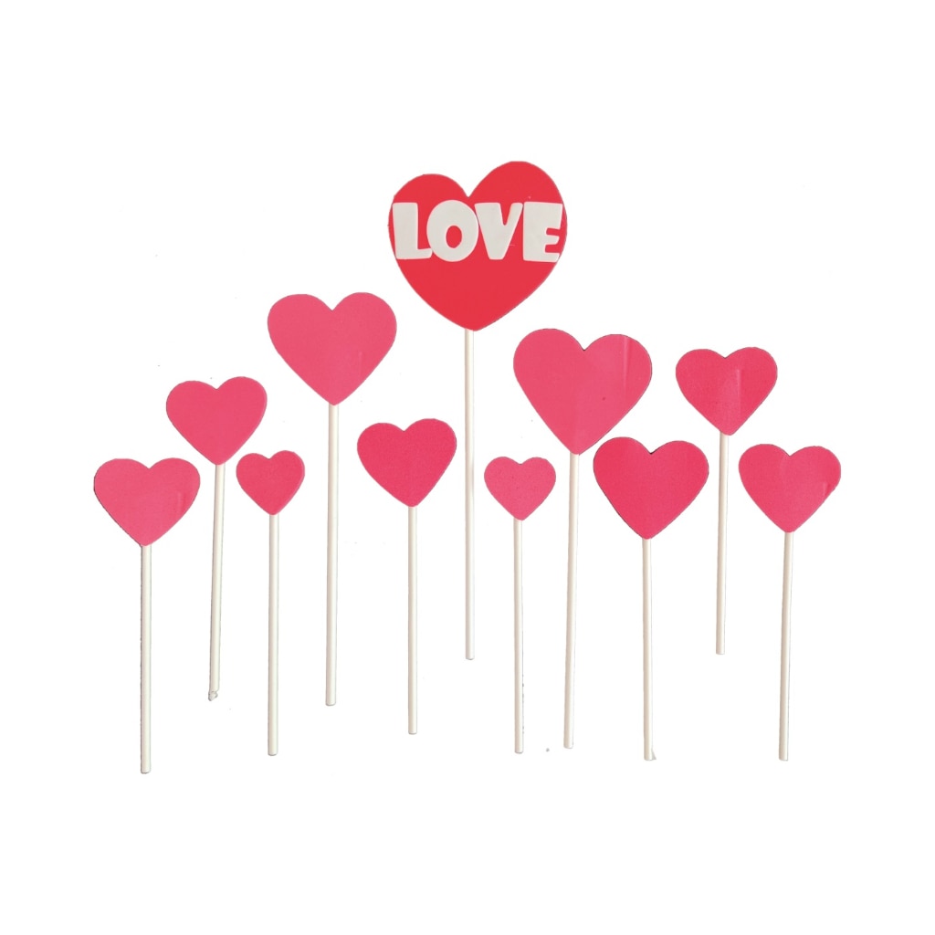 Topper rosu, inima, love - eMAG.ro