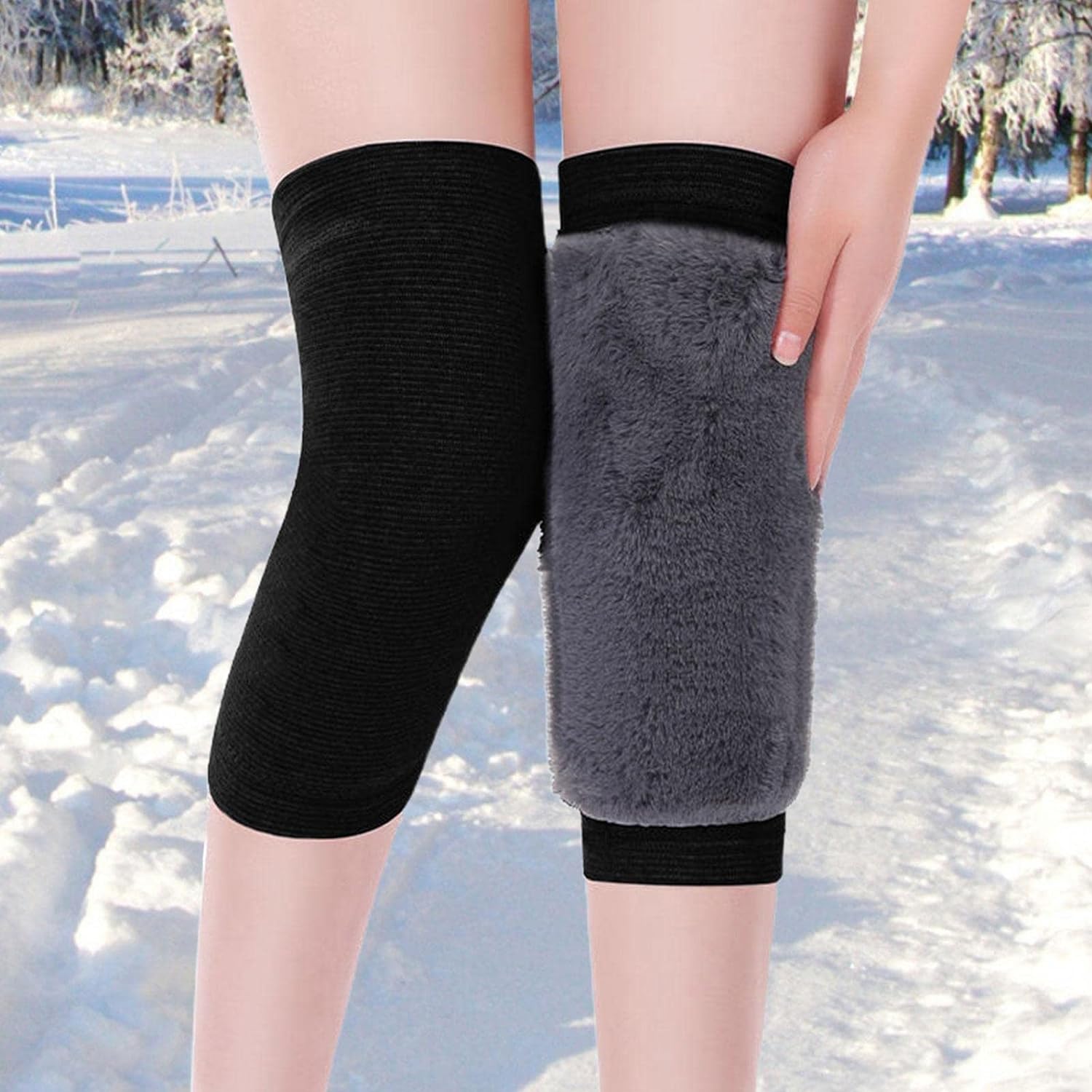 Genunchiere flexibile, Sunmostar, Plus, Negru - eMAG.ro