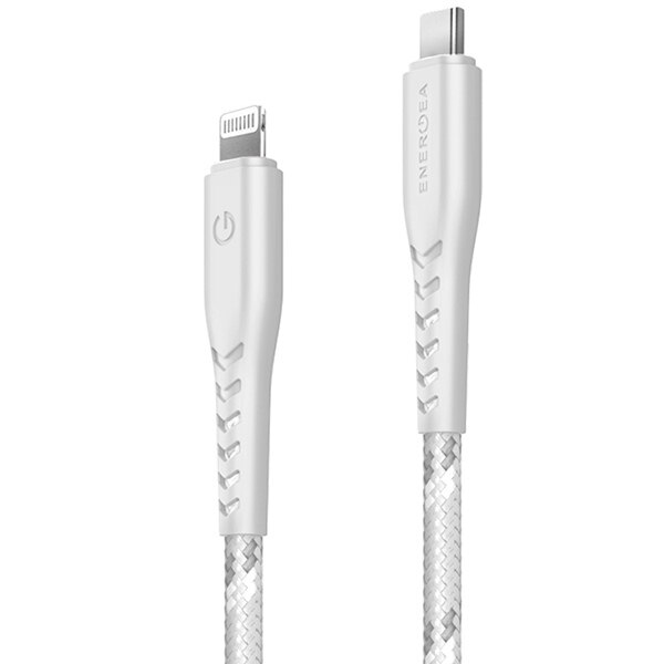 ENERGEA kabel Nyloflex USB-C - Lightning C94 MFI 1, 5m fehér - eMAG.hu