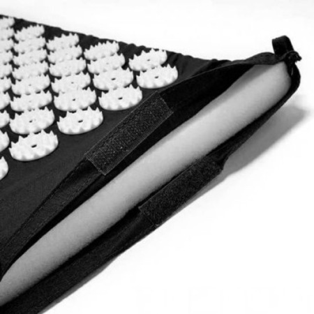 Акупресурен комплект за масаж, Acumat - Черен - eMAG.bg