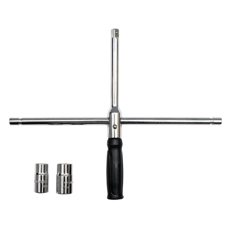 Cheie auto pentru roti, 4 Dimensiuni, Argintiu - eMAG.ro