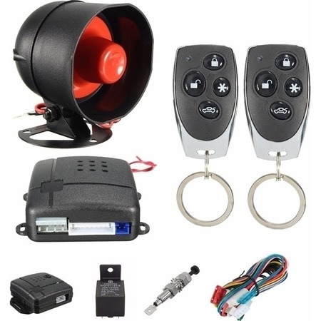Sistem de alarma auto, 15 W, Negru - eMAG.ro