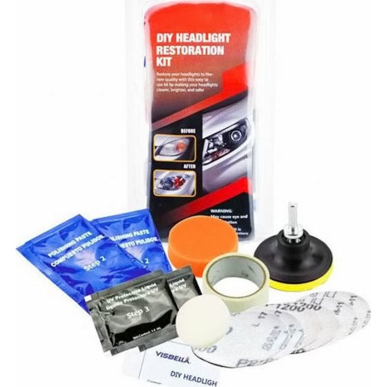 Kit reparatie faruri auto, Plastic, Alb - eMAG.ro