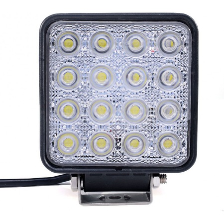 Proiector LED, 48W, 12-32V, Negru - eMAG.ro