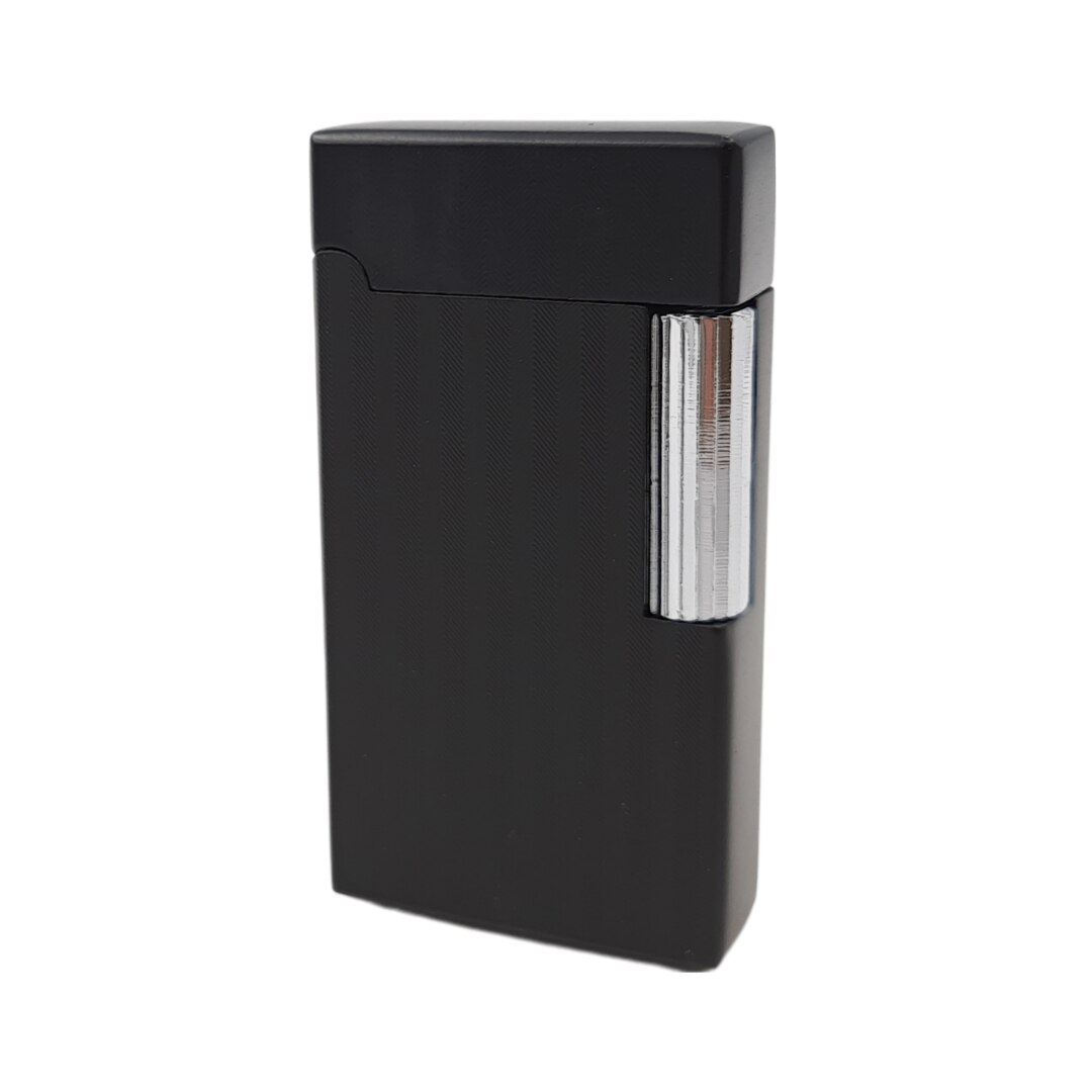 Bricheta cu gaz, Metal, 6x3.2x1.2cm, Argintiu/Negru - eMAG.ro