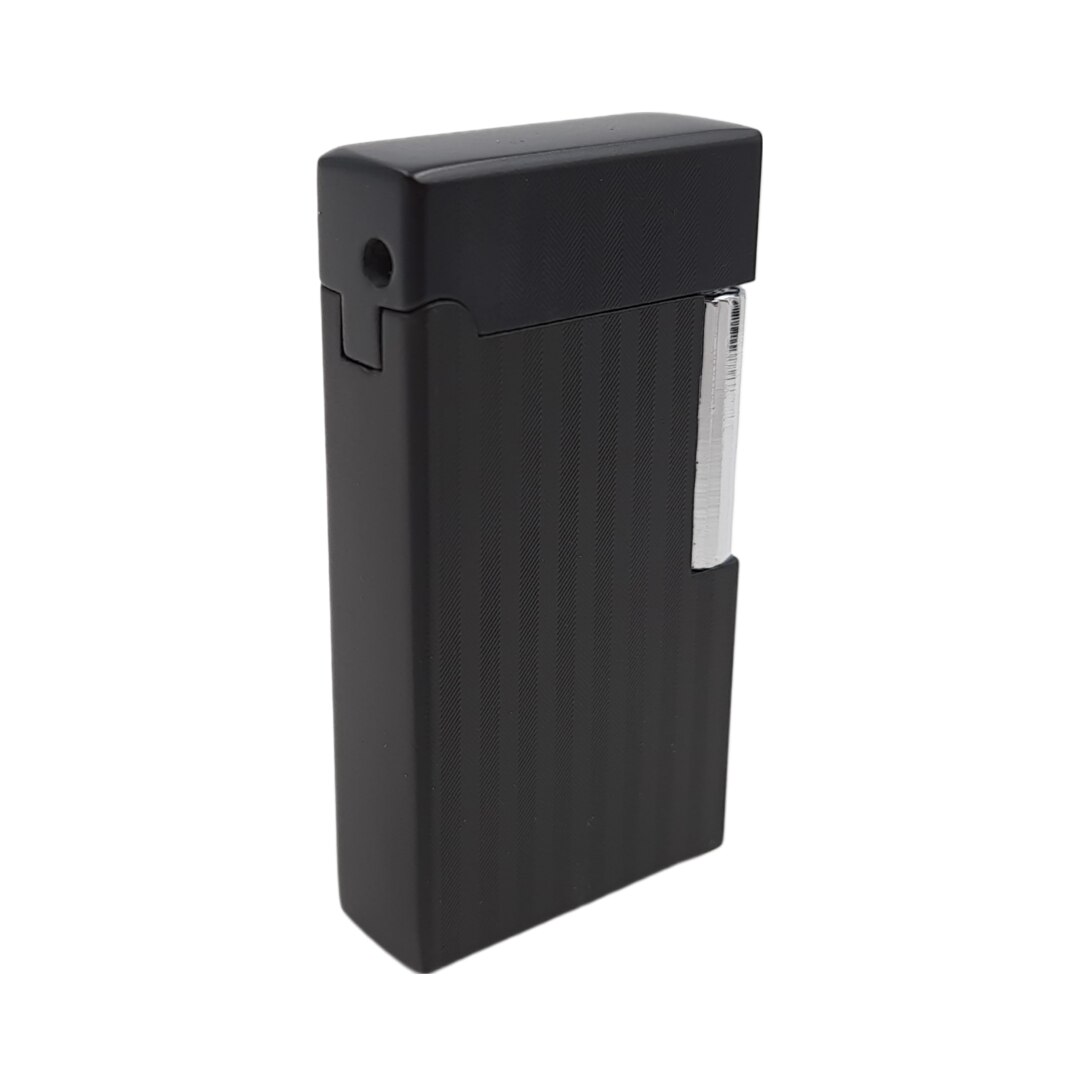 Bricheta cu gaz, Metal, 6x3.2x1.2cm, Argintiu/Negru - eMAG.ro