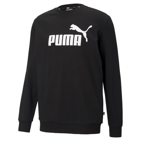 Puma, Bluza de trening cu logo Essentials, Negru, S - eMAG.ro