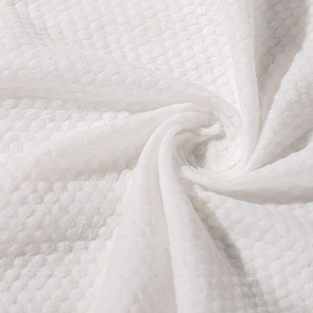 Set 50 prosoape unica folosinta, Bumbac, Comprimate, 24 x 30 cm, Alb ...