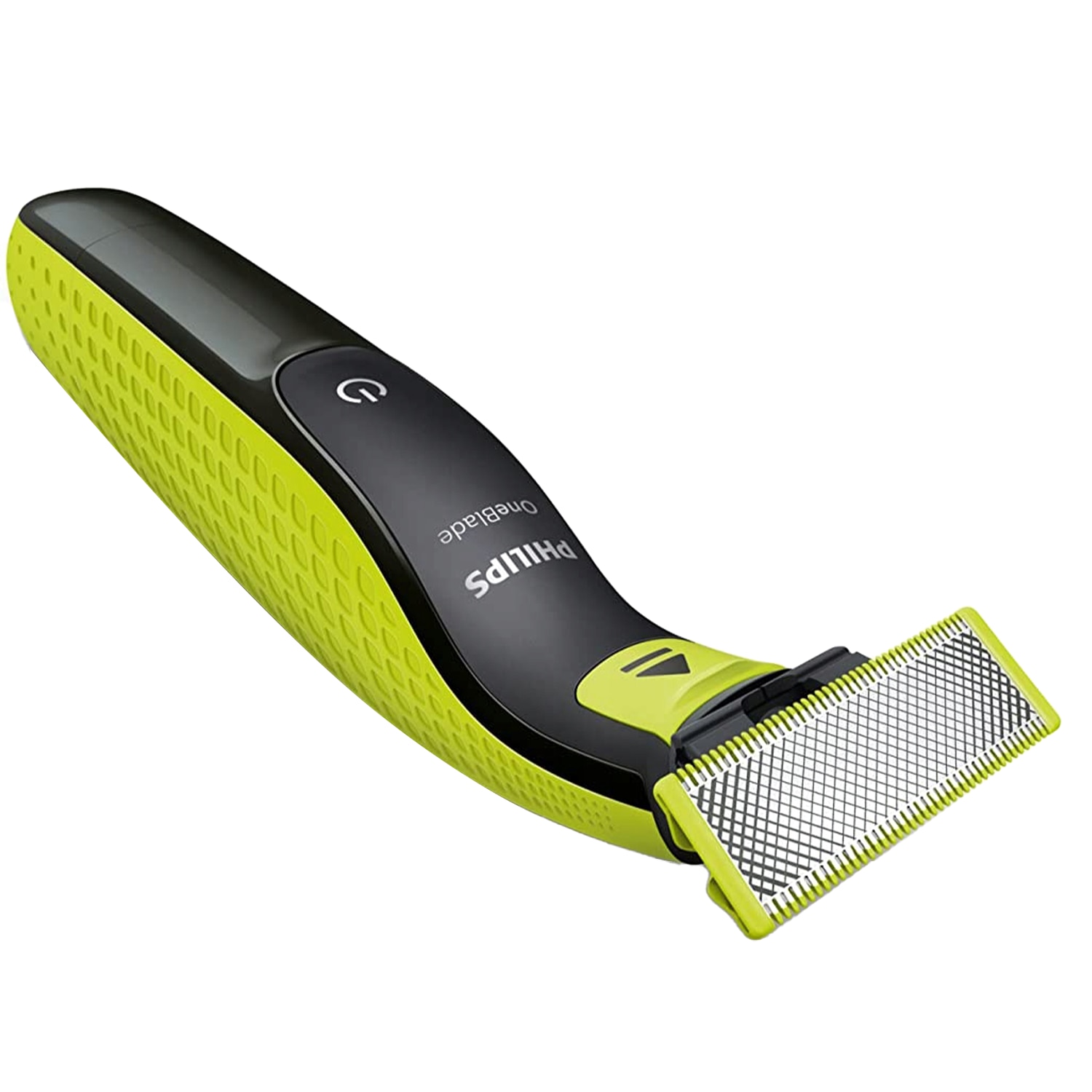 Самобръсначка Philips Oneblade QP2821/20, черен калъф, зелена - eMAG.bg