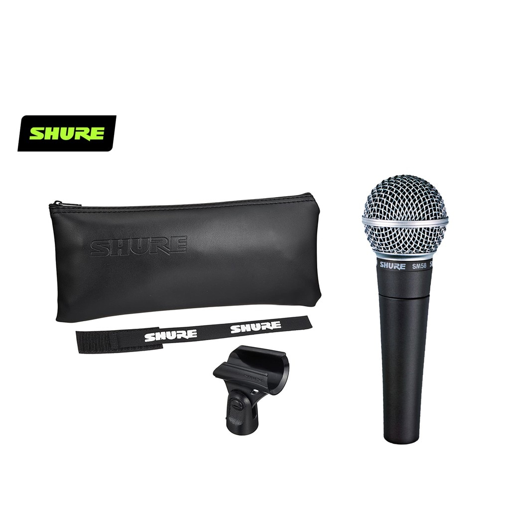 Microfon, Shure, Fara fir, Cu accesorii, Negru - eMAG.ro