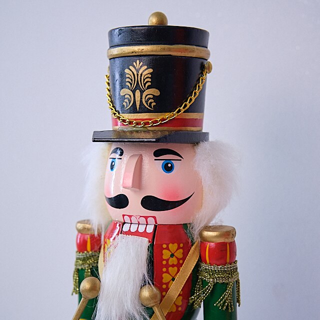 Decoratiune de Craciun, tip soldatel, Spargatorul de Nuci imbracat in ...