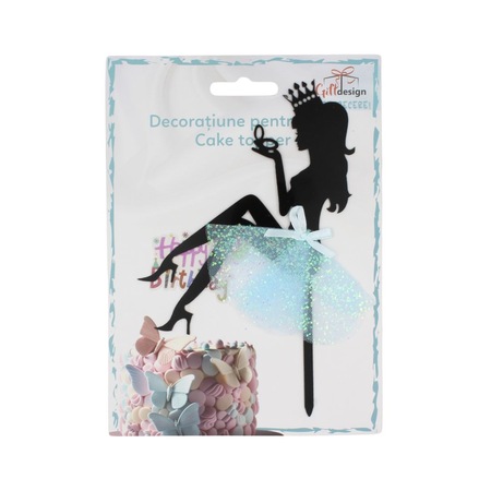 Topper pentru tort model regina - eMAG.ro
