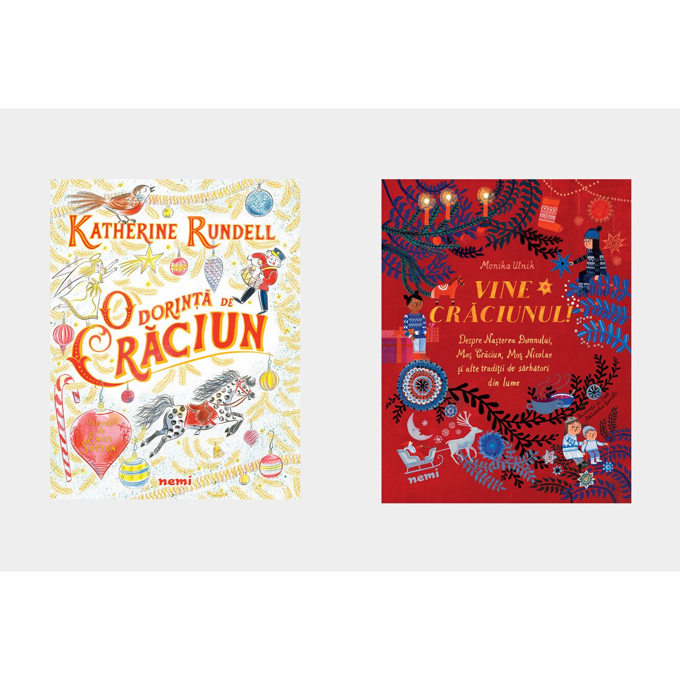 Pachet Surprizele Craciunului 2 volume - Katherine Rundell, Emily ...