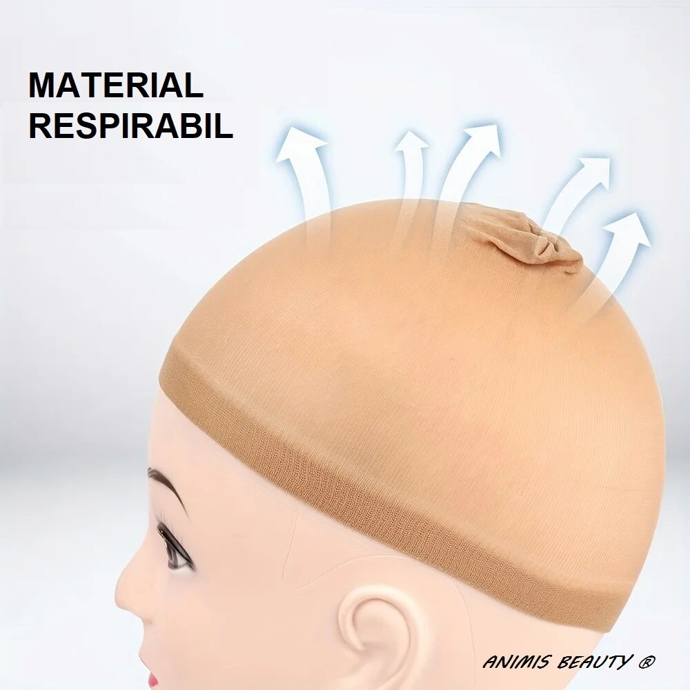 Ciorap Plasa CREM pentru peruca, material elastic, marime universala ...