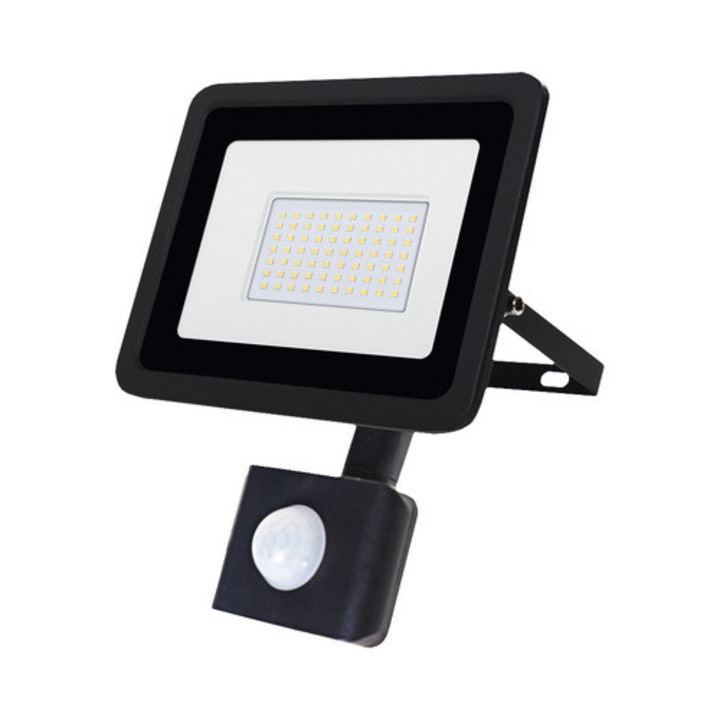 Proiector Cu Led Integrat Starke 100w 9000 Lumeni Ip65, Senzor De ...