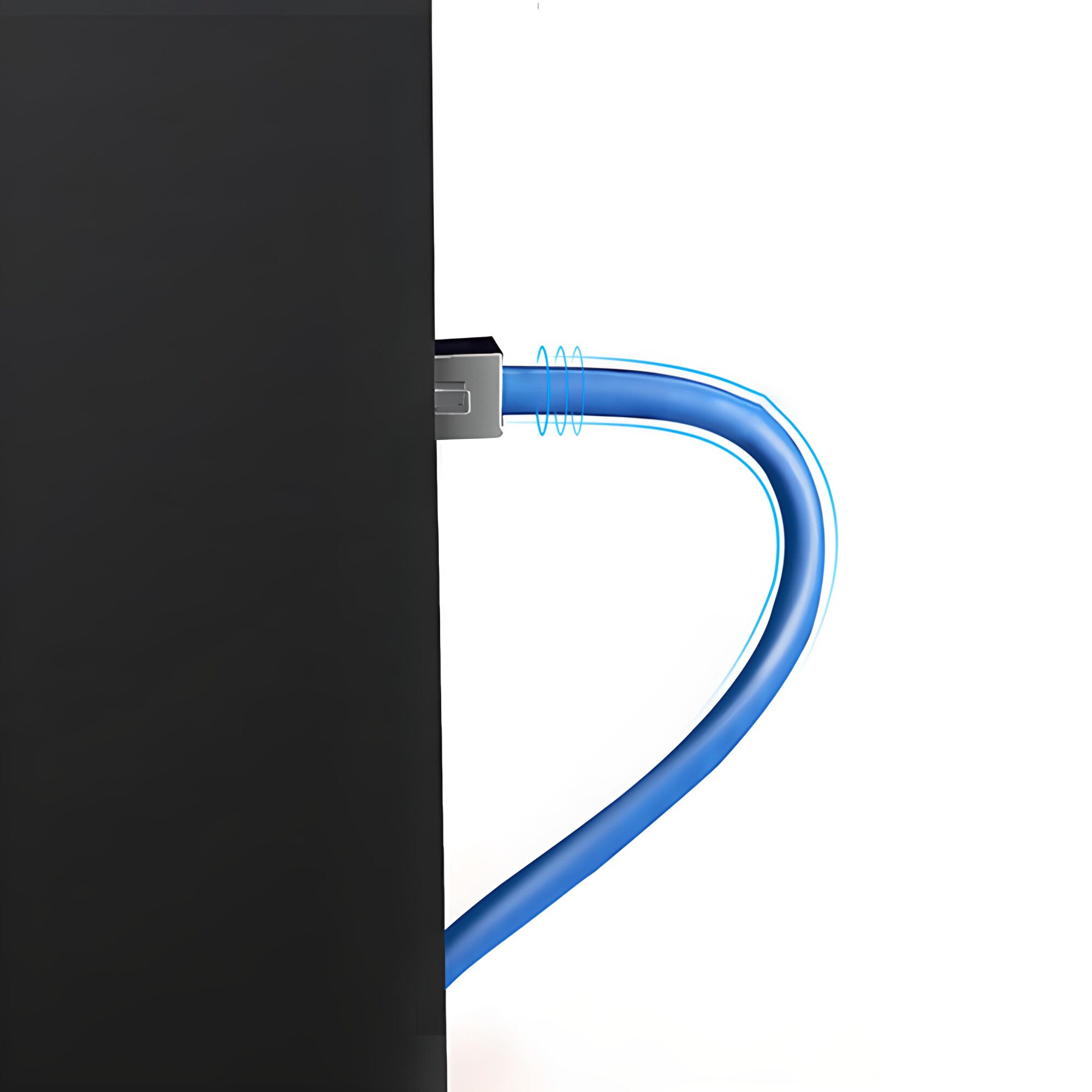 Cablu de Retea LAN UTP, cat.5E, Cupru, Rola 305m, Albastru - eMAG.ro