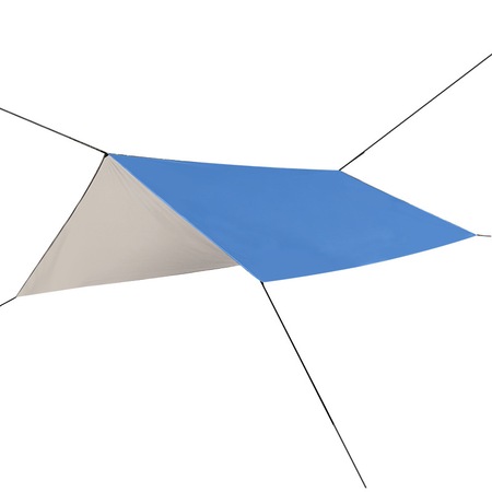 Parasolar gradina, Sunmostar, Panza Oxford, 3 x 3 m, Albastru - eMAG.ro