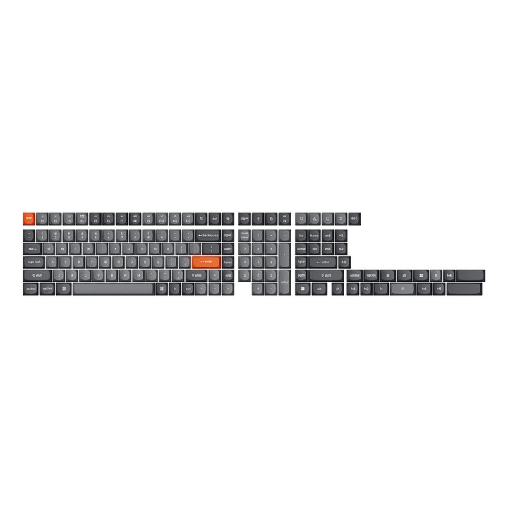 Kit butoane, Keychron, Double-Shot PBT, Profile OSA, Compatibil cu ...