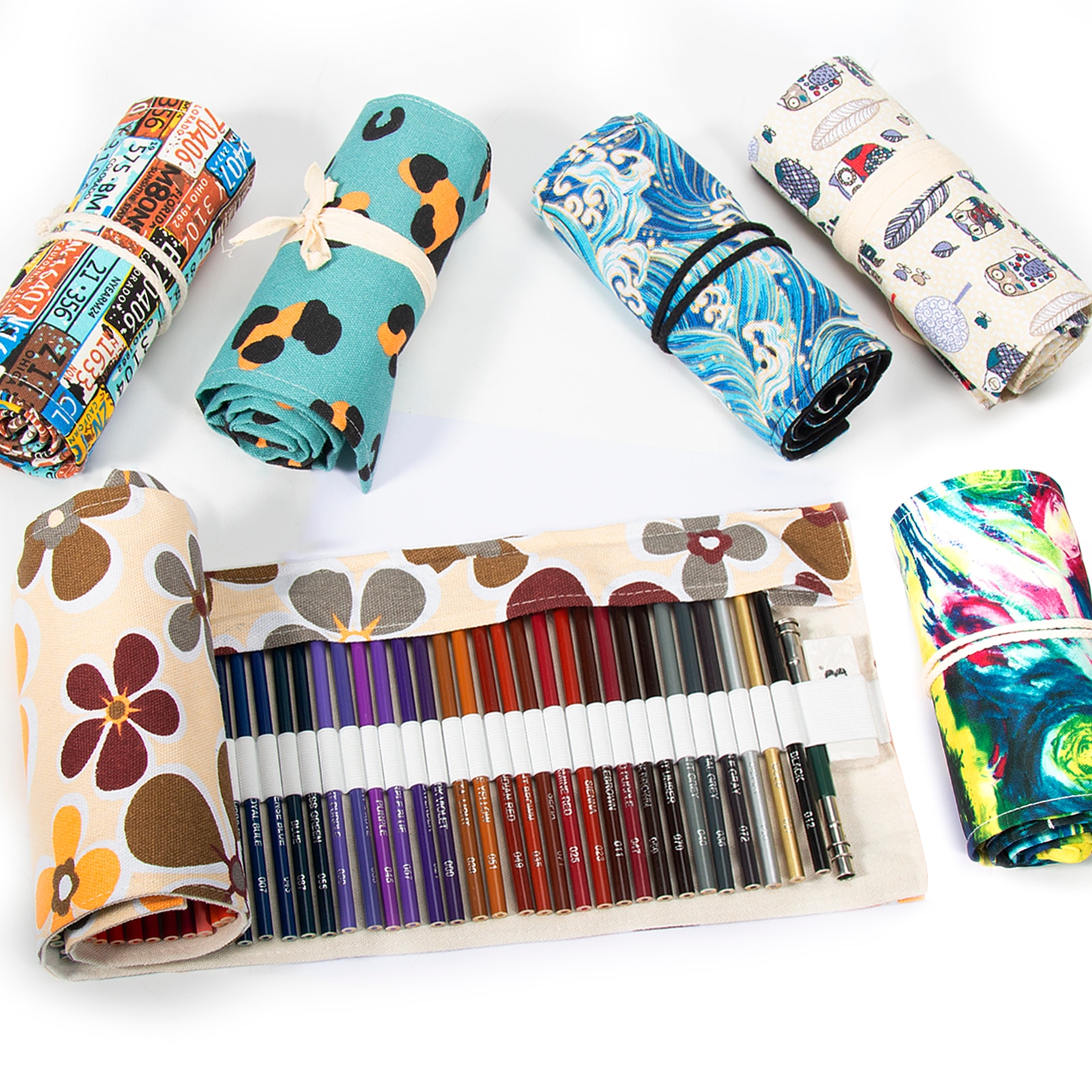 Set Profesional de Creioane Colorate pentru Copii - 72 Culori Unice si ...
