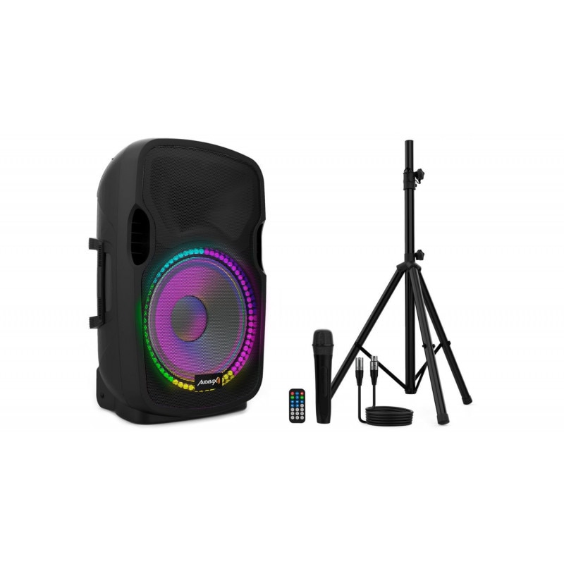 Boxa activa Audibax Party 12 Black - eMAG.ro