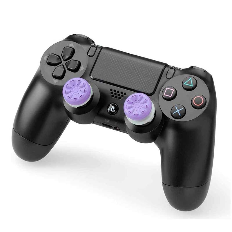Set 2 accesorii gamepad, Thumbstick Silicon, Compatibile cu PlayStation ...