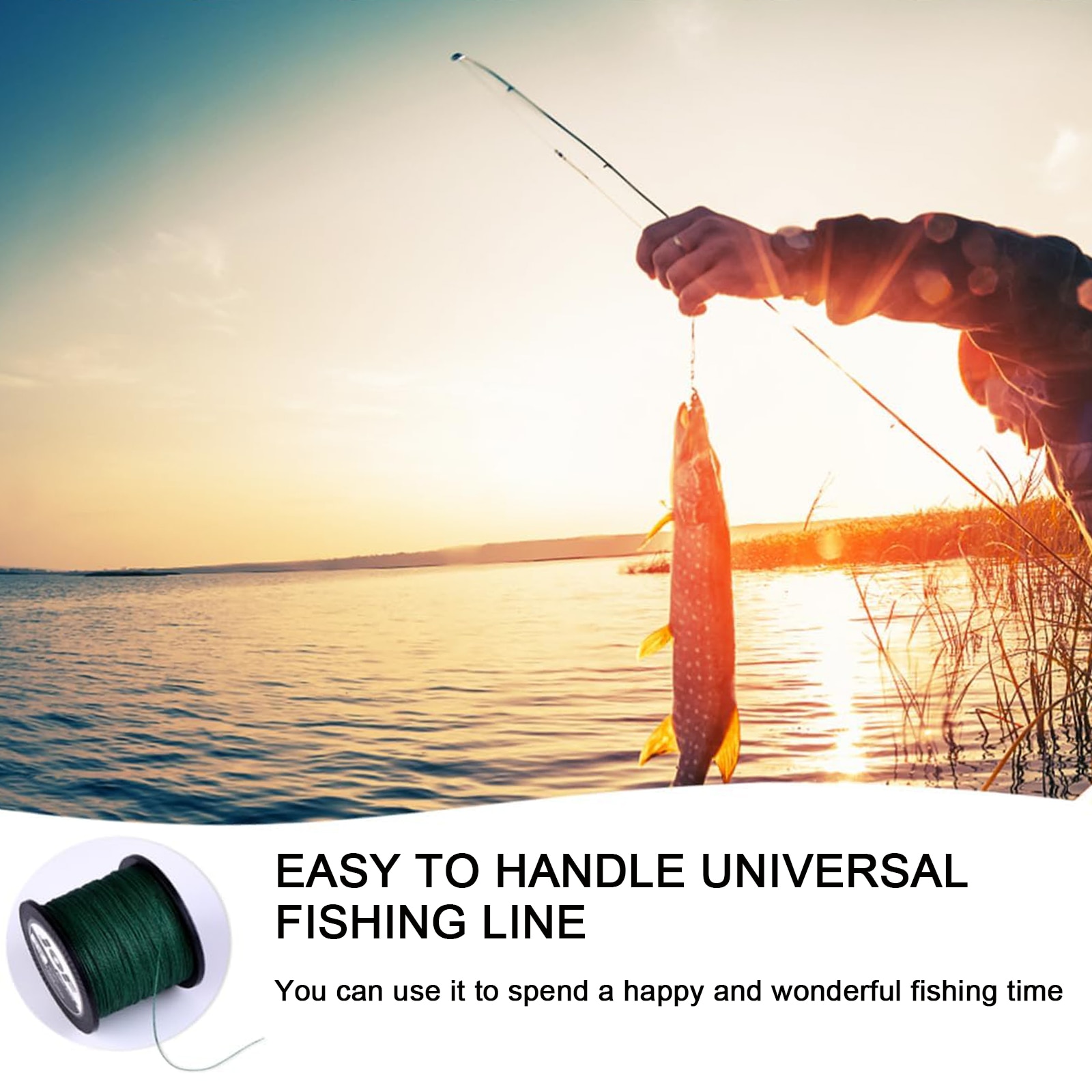 Fir textil impletit in 4 fire, NOUDWELL, 300m, 8.3KG, diametru 0.16mm ...