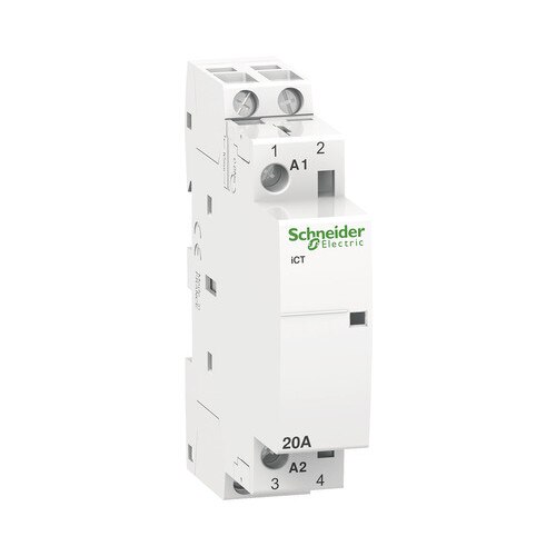 Contactor Modular Schneider Acti9 2p 20a, Pentru Tablouri Electrice ...