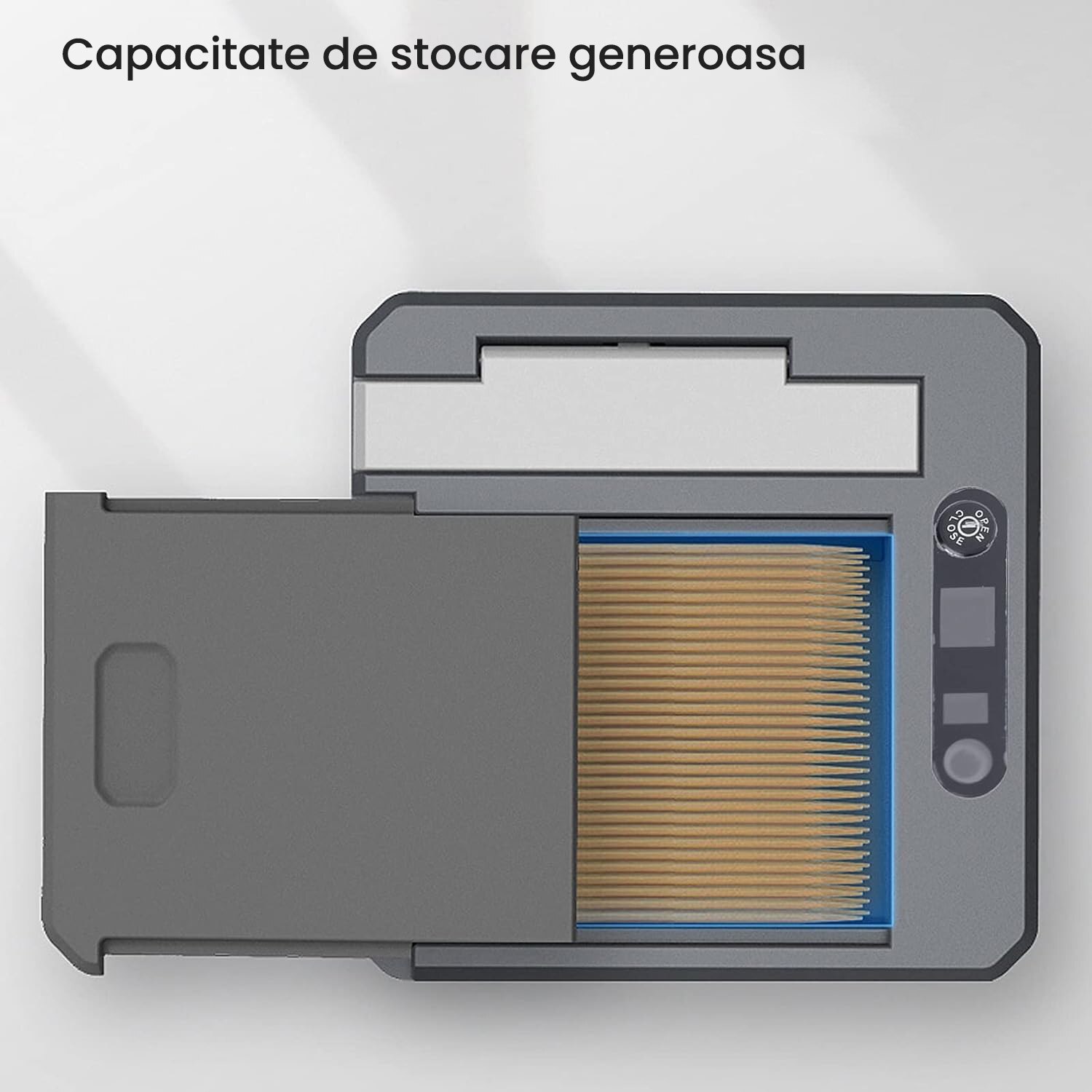 Dispenser Automat de Scobitori Messner® Dozator Inteligent cu Senzor ...