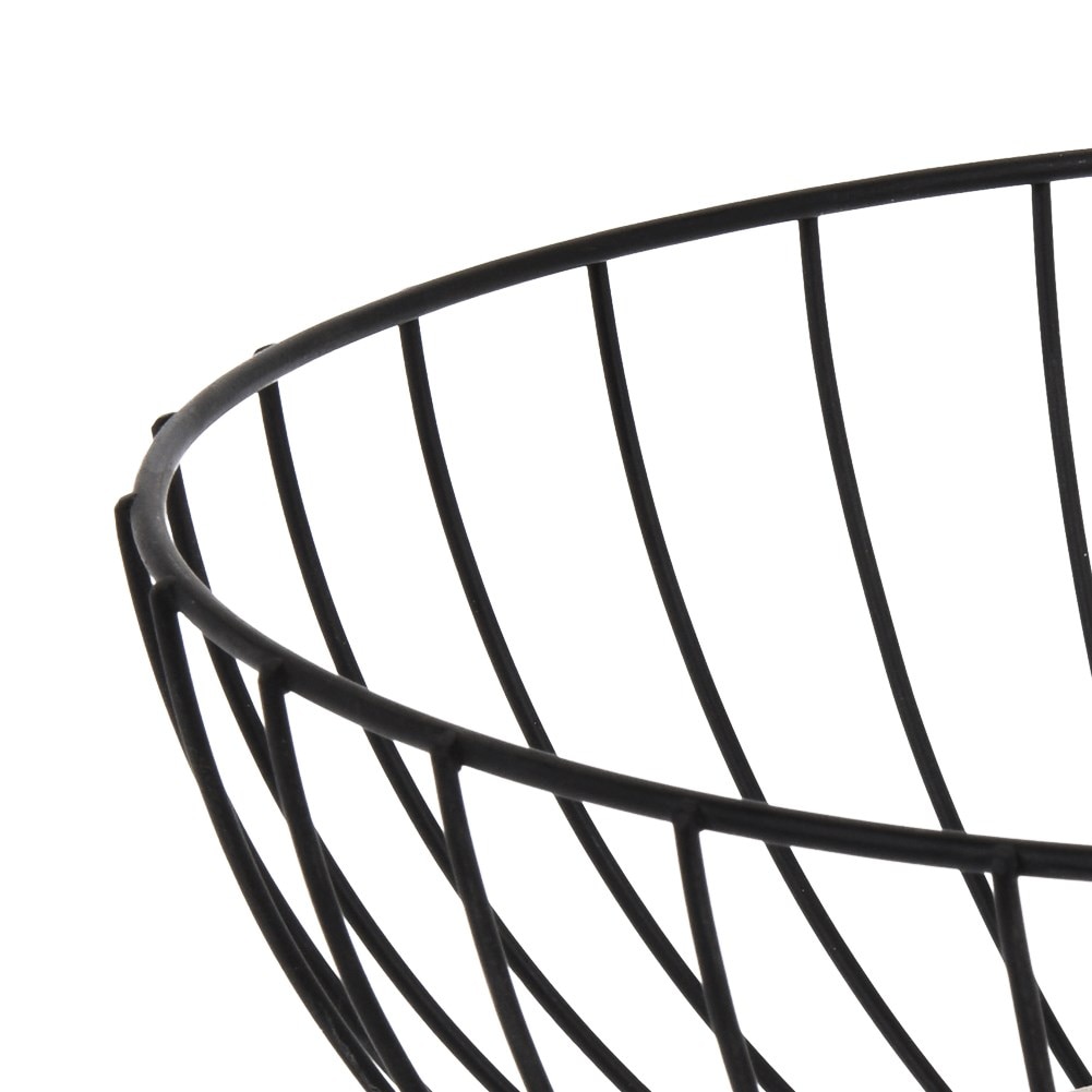 Cos pentru fructe, Vilde, cos de fructe si legume negru loft 28 cm ...