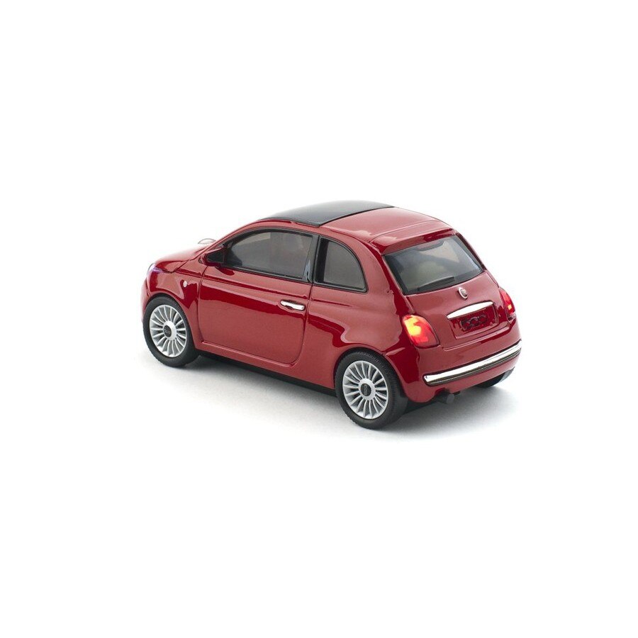 Mouse Fiat 500 wireless - rosu - eMAG.ro