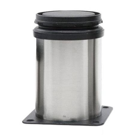 Picior reglabil pentru mobilier, Sunmostar, Inox, Argintiu/Negru - eMAG.ro