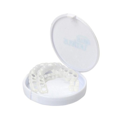 Fatete dentare false, Sunmostar, Polipropilena\Silicon, Transparent ...