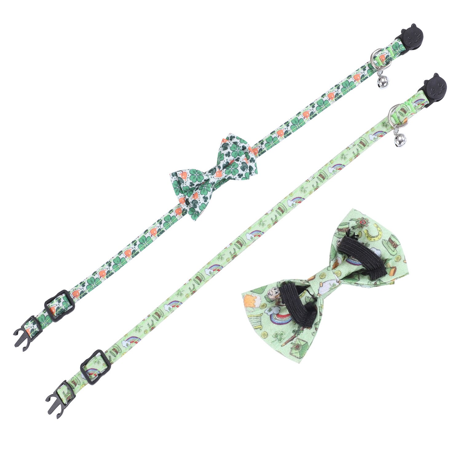 Zgarda pentru pisici, Sunmostar, Ajustabil, Multicolor - eMAG.ro