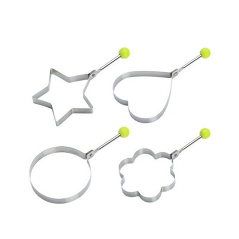 Set 4 Forme pentru gatit ou, Sunmostar, Metal, Argintiu - eMAG.ro