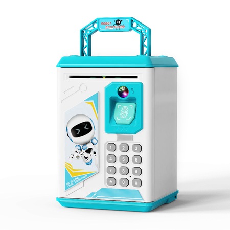 Pusculita electronica, Sunmostar, Plastic, Albastru - eMAG.ro