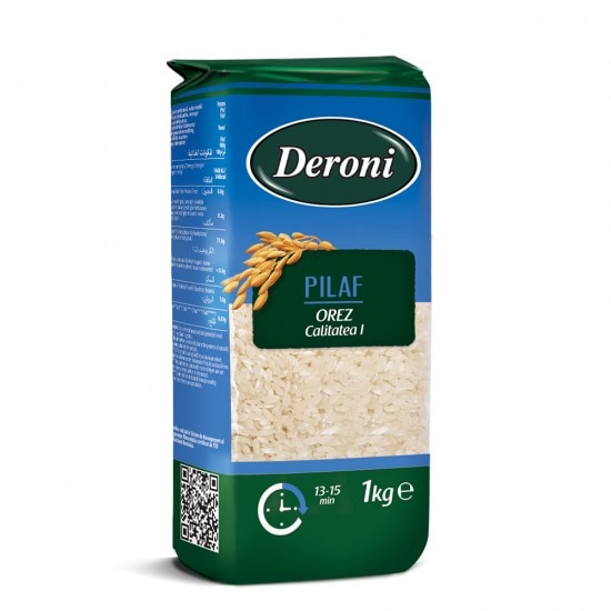 Orez pentru Pilaf Deroni, Cal. I, 1Kg, 10Buc/Bax - eMAG.ro