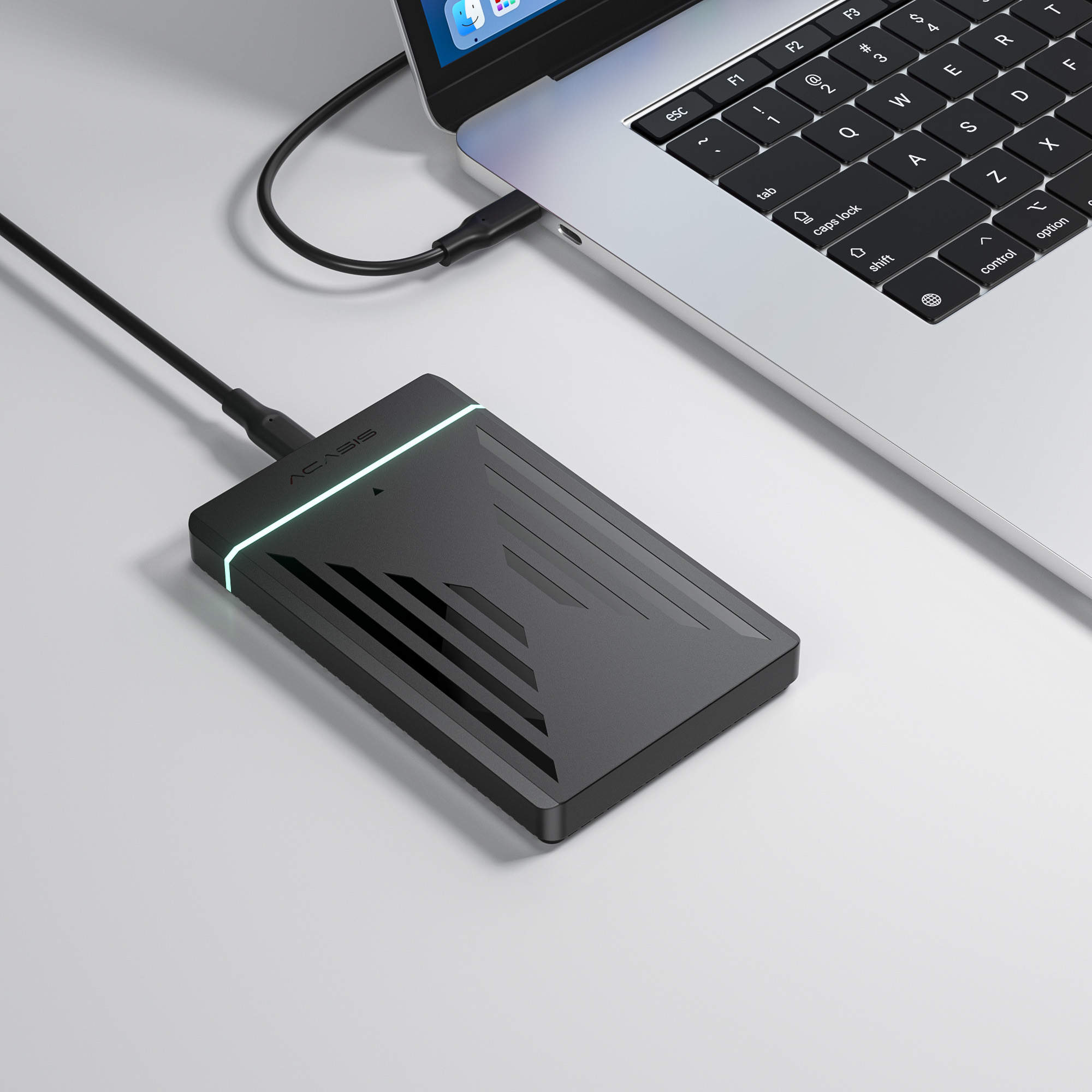 Acasis SSD Rack Case 2,5 инча, USB 3.0 интерфейс, скорост на трансфер ...