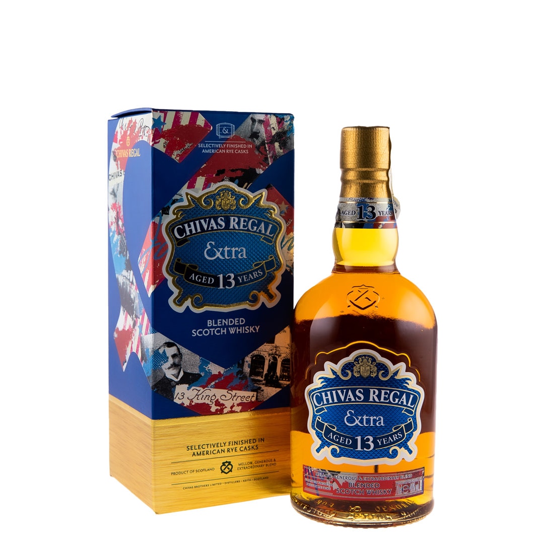 Set 2 x Whisky Chivas Regal Extra American Rye, 13 Ani, 40%, 0.7 l ...