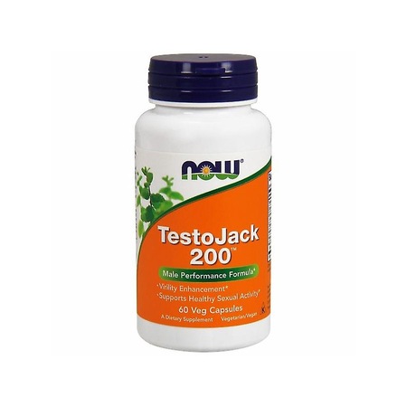 NOW Foods TestoJack 200 - 60 Capsule - eMAG.ro