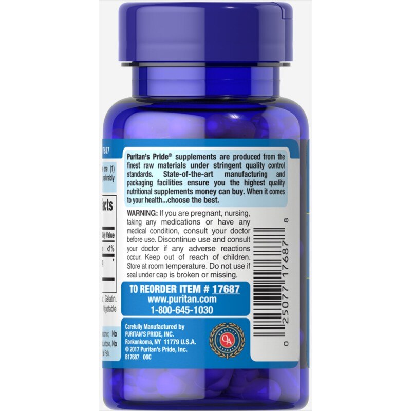 Хранителна добавка Puritans Pride Хиалуронова киселина 100mg 30