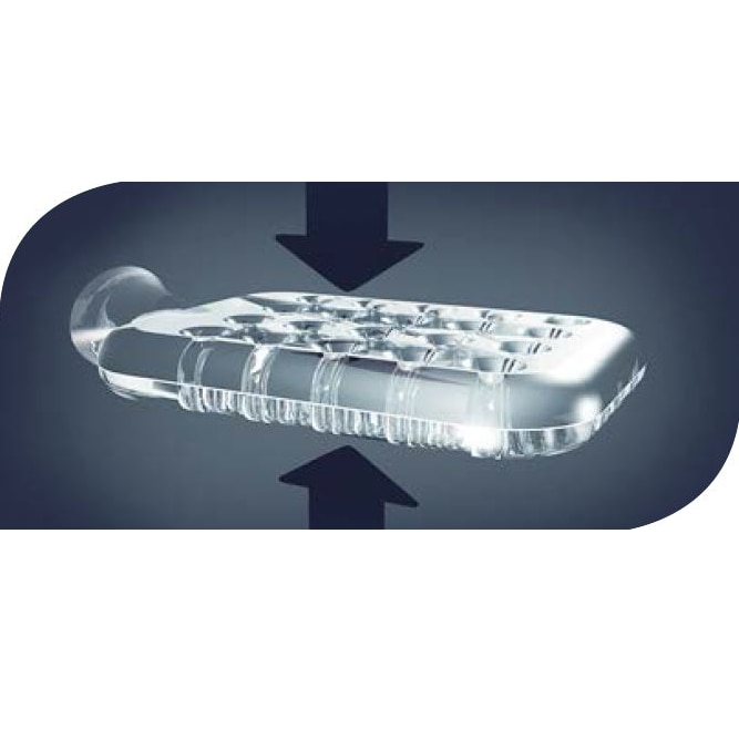 Incalzitor corporal cu apa calda, Fashy, Model fagure, Plastic, 1.2 l ...