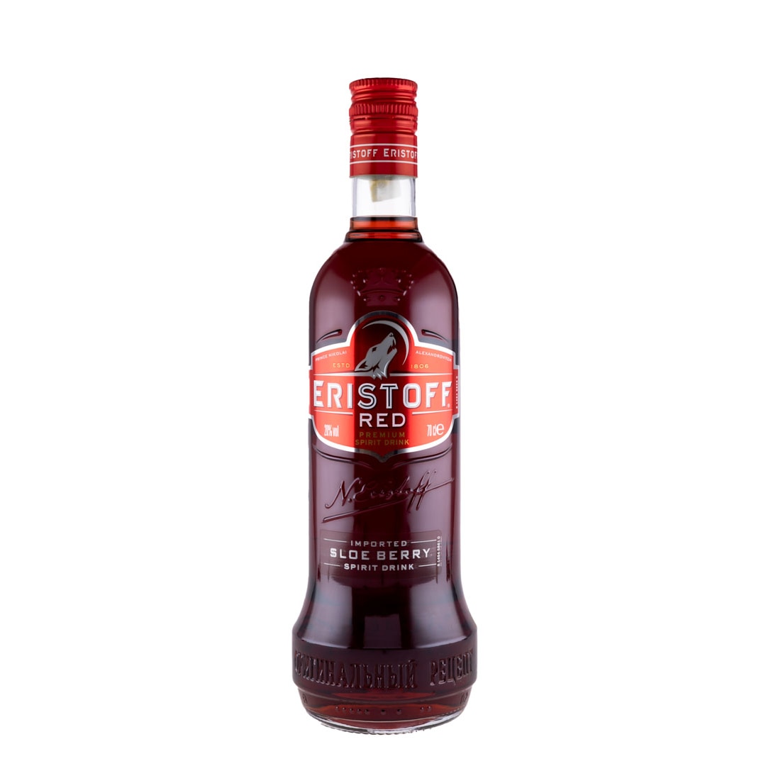 Set 2 x Vodka Eristoff Red Sloe Berry, 20%, 0.7 l - eMAG.ro