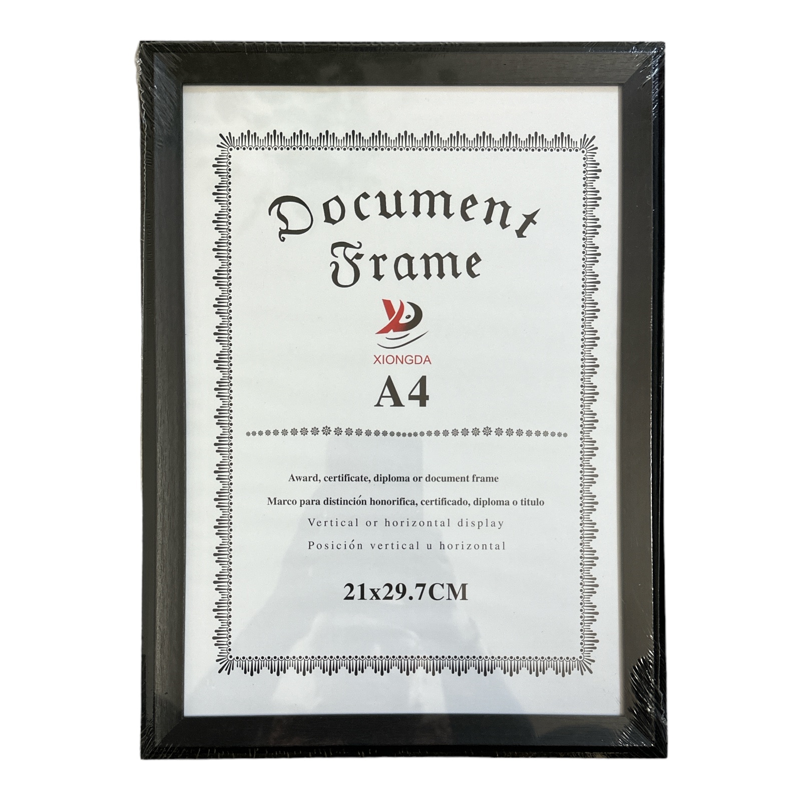Rama pentru diploma, model negru 913-4, poza A4, 33x24 cm - eMAG.ro