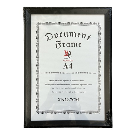 Rama pentru diploma, model negru 913-4, poza A4, 33x24 cm - eMAG.ro