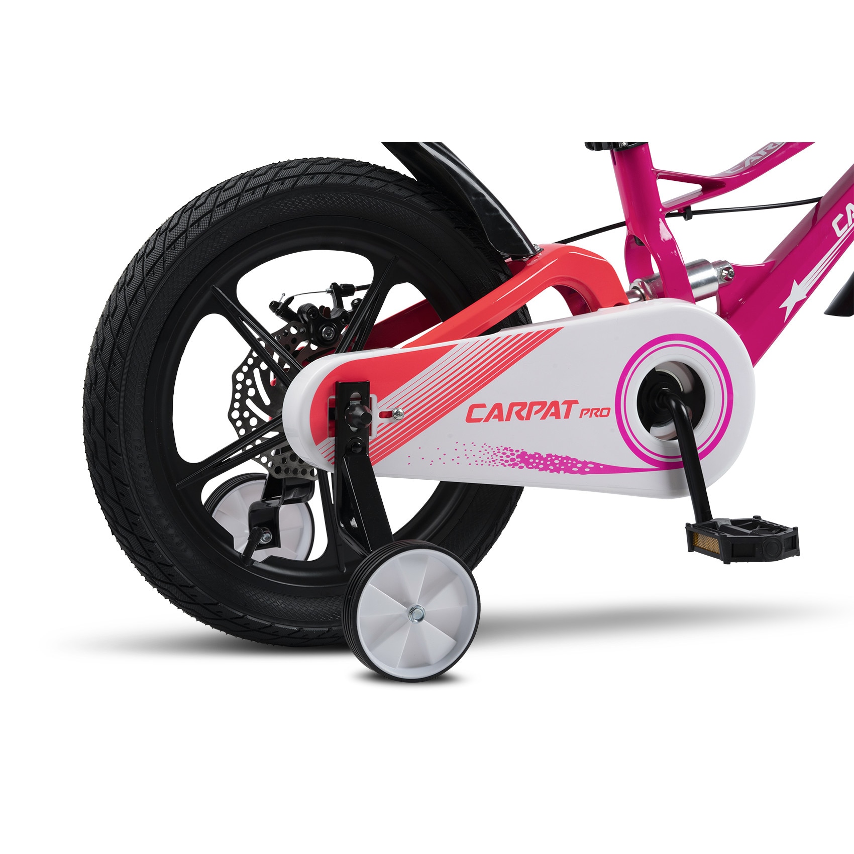 Bicicleta Copii 4-6 ani Carpat PRO C16144B 16", Fucsia/Roz - eMAG.ro