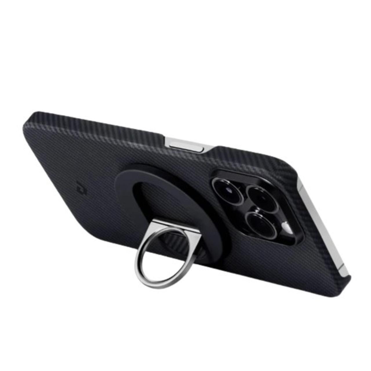 Inel Magnetic Pitaka pentru telefon MagEZ Negru - eMAG.ro