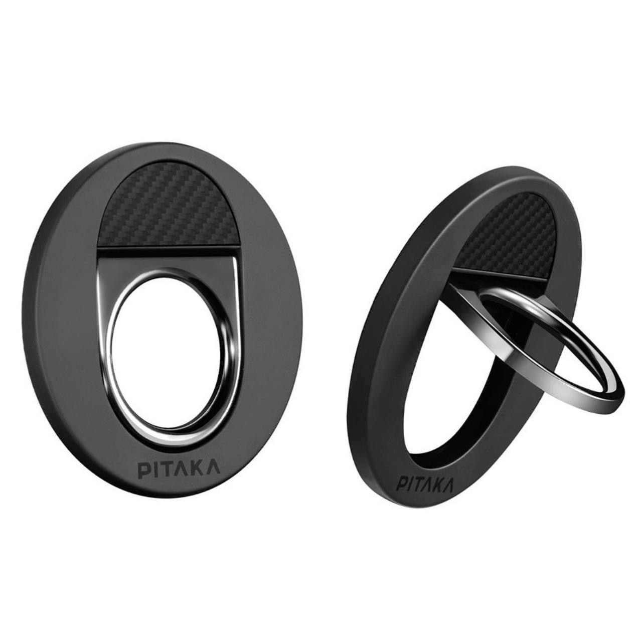 Inel Magnetic Pitaka pentru telefon MagEZ Negru - eMAG.ro