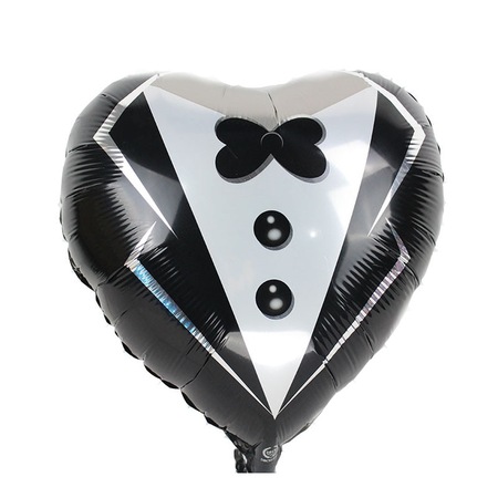 Balon folie inima ginere, 45 cm, Party Shop - eMAG.ro