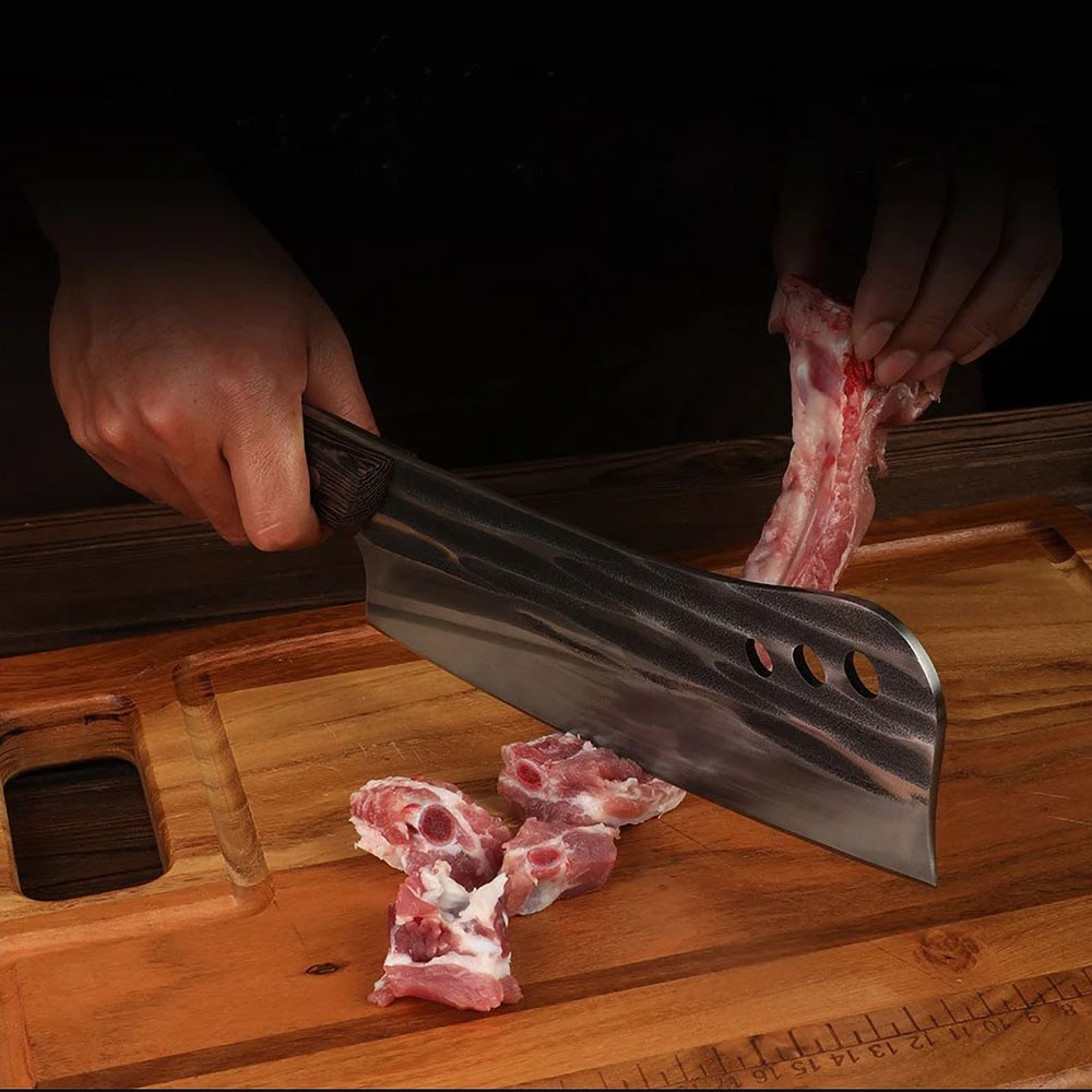 Cutit profesional din Otel Inoxidabil cu Maner Ergonomic, Antiaderent ...